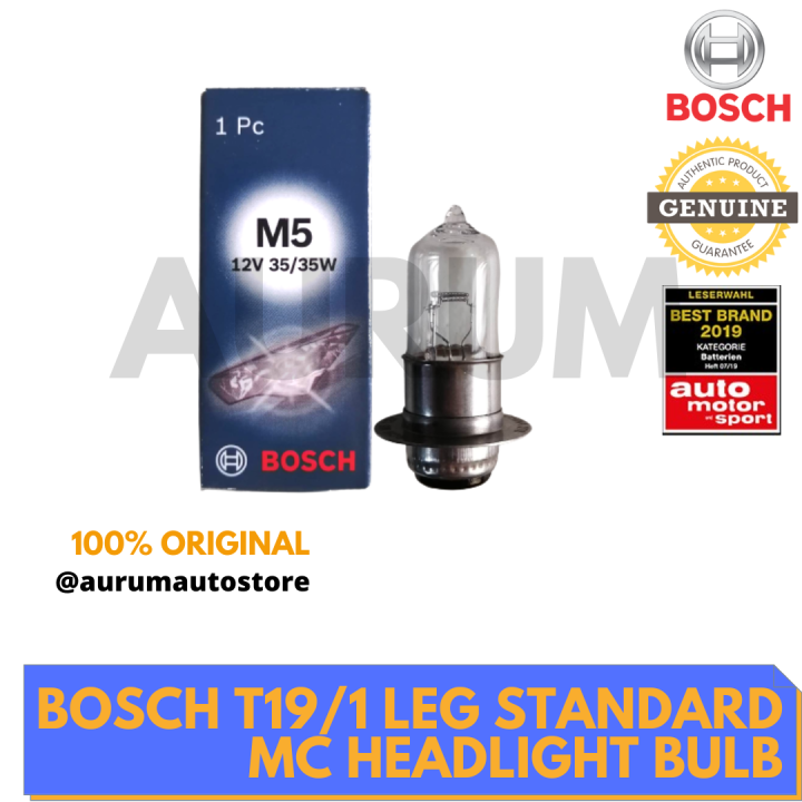 Bosch T19/ 1Led Standard Motorcycle Headlight Bulb | Lazada PH