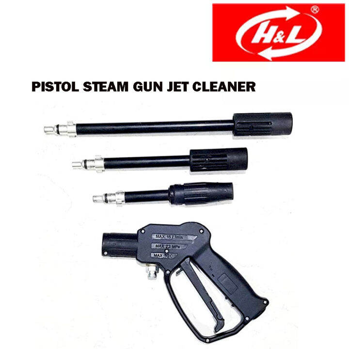 H&L Gun Jet Cleaner 3 Patah Gagang Stick Semprotan Steam Cuci AC Water ...