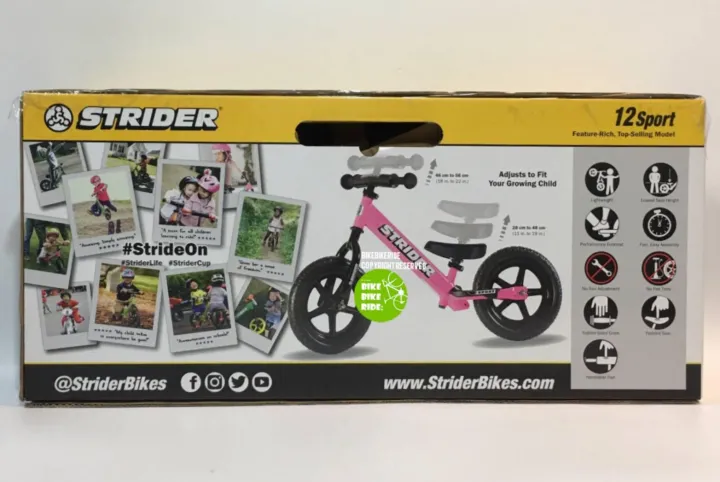 Strider 12 Sport จักรยานขาไถ จักรยานฝึกทรงตัว | Lazada.co.th
