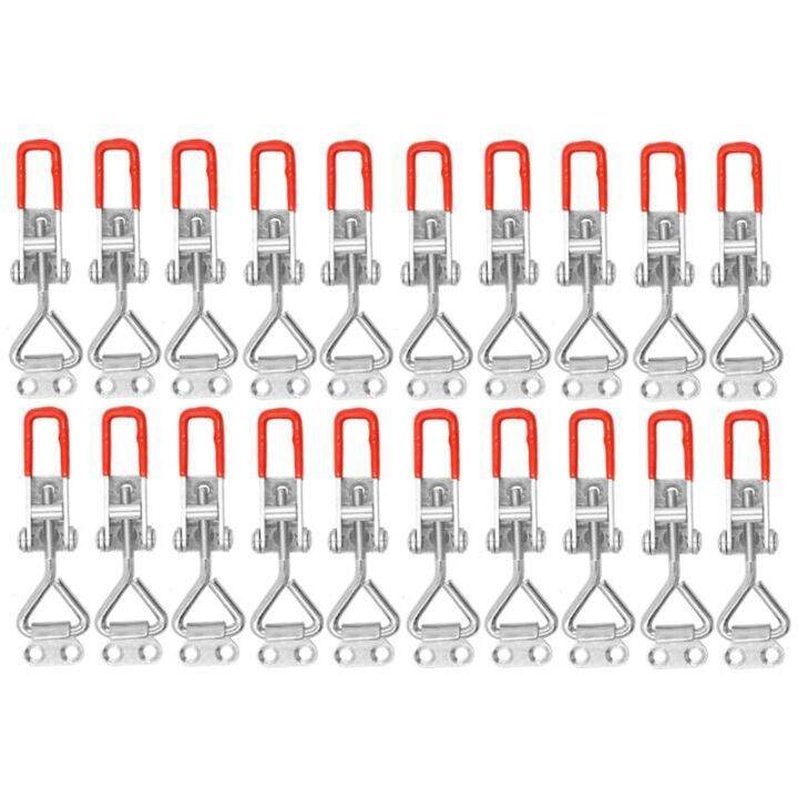 20 Pack Adjustable Toggle Latch Clamp 4001, 330 Lbs Holding Capacity ...