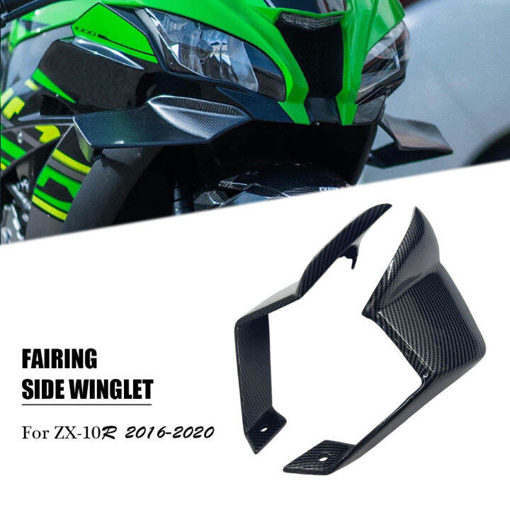 yv5hka Motorcycle Accessories Carbon Fiber Wings Fixed Wind Wings For ...