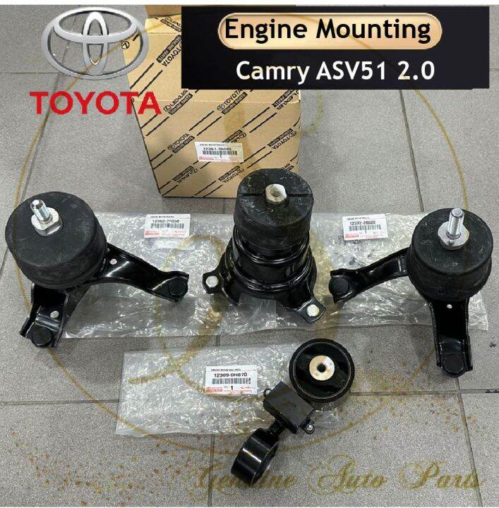 (100% ORIGINAL) TOYOTA CAMRY ASV51 2.0 ENGINE MOUNTING 12309-0H070 ...