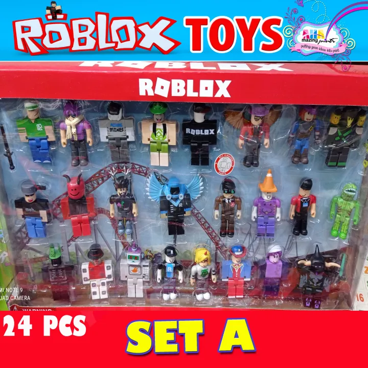 24 pcs Roblox Ultimate Collector's Building SET Mini figure Toys Model ...