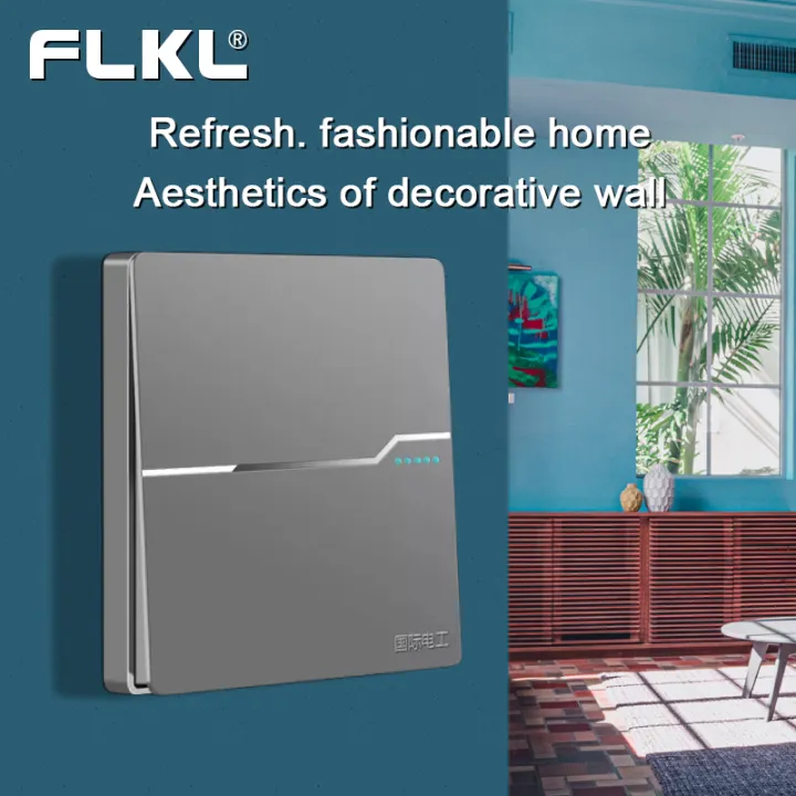 FLKL switch socket wall modern official store UK universal 3 pin plug ...