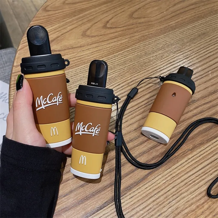 Relx Classic / Relx Infinity Coffee Silicone Case Soft Shell Cartoon ...