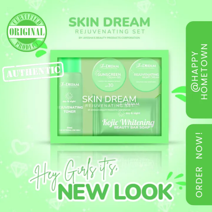 Skin Dream Rejuvenating Set by Ayesha Beauty Products NEW PACKAGING ...