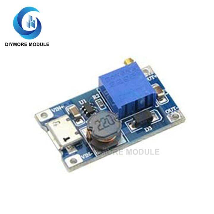 5PCS MT3608 DC-DC Step Up Converter Booster Power Supply Module Boost ...