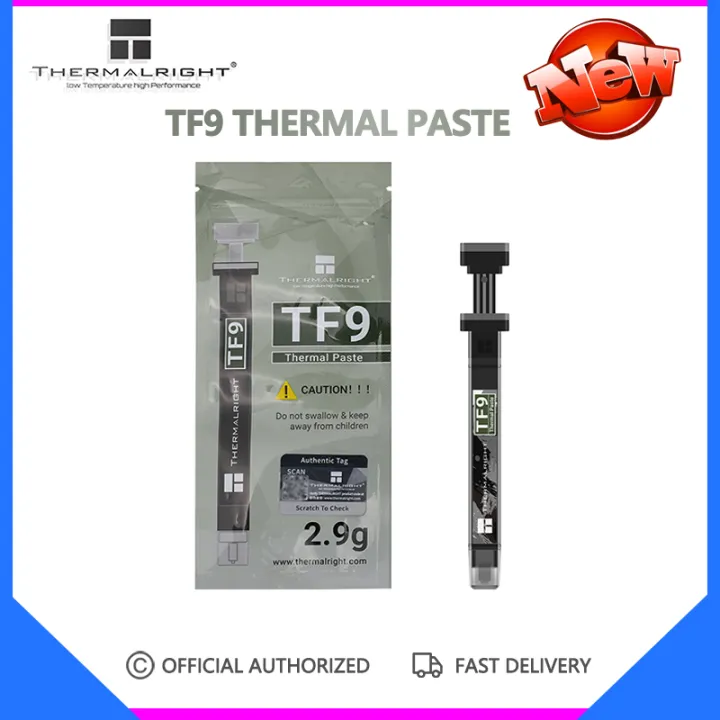 Thermalright TF9 thermal paste 14W/M.K 1.5/2.9g CPU GPU Cooling Computer Notebook Graphics Card ...