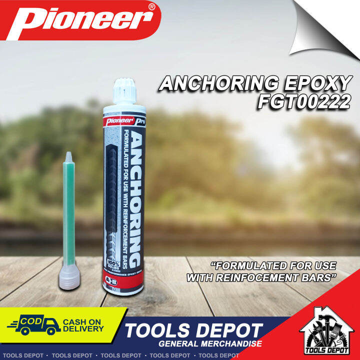 Pioneer Pro Anchoring Epoxy 240ml Cartridge | Lazada PH