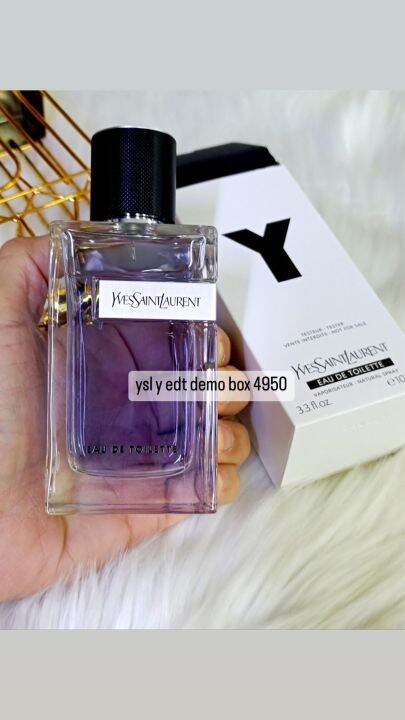 Ysl Y Edt Perfume Demo Box | Lazada PH