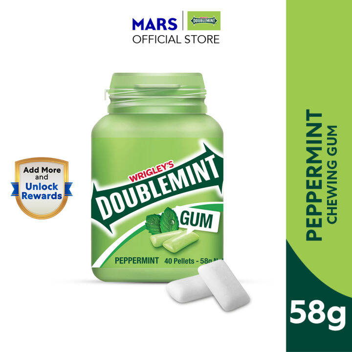 Doublemint Peppermint Bottle Gum / Chewing | Lazada