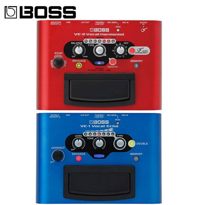 Boss ve-1ve-2 vocal echo anymore effects processor stopwatch guitar ...