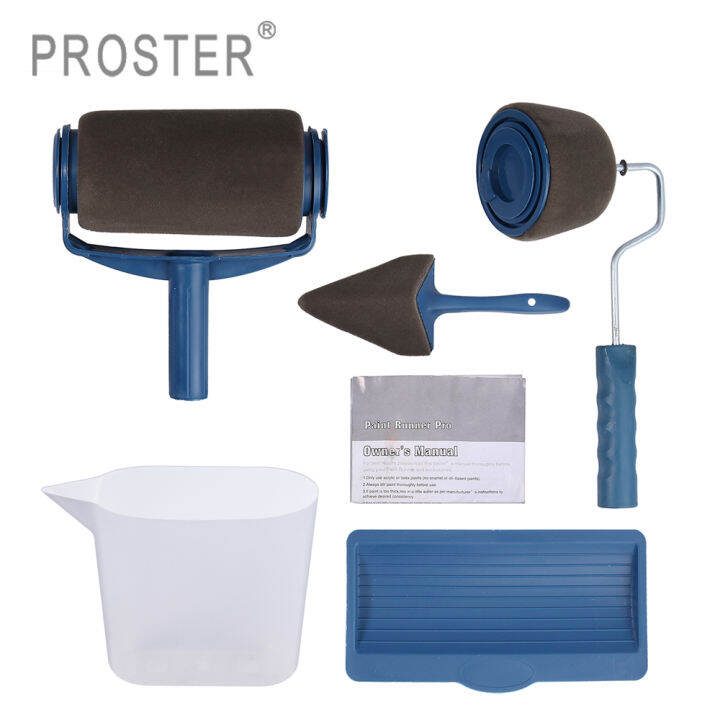 5ชิ้น DIY Paint Runner Roller The Renovator Pintar Facil ชุดจิตรกรรม ...