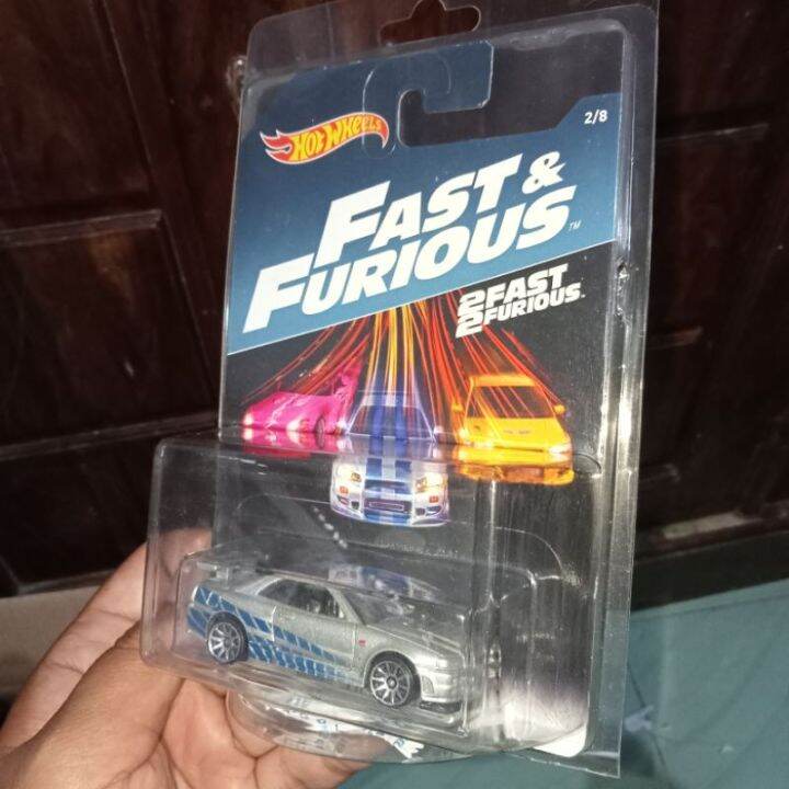 RARE Nissan Skyline GTR BNR34 2Fast 2Furious Hw Hot Wheels Hotwheels ...