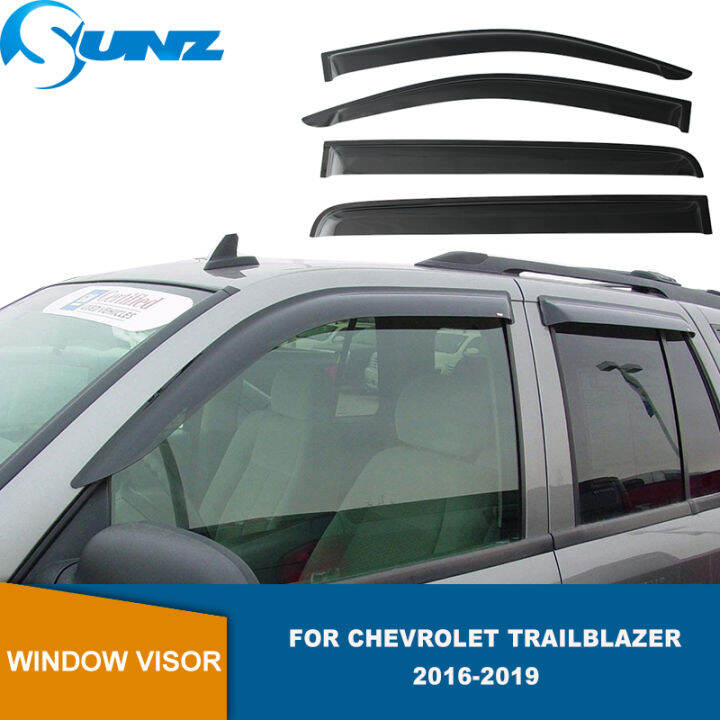 Side Window Deflectors For Chevrolet Trailblazer 2016 2017 2018 2019 ...
