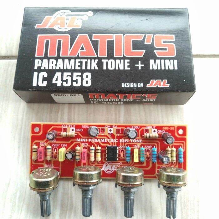 JAL Kit Tone Control Mono Parametrik Mini Matics | Lazada Indonesia
