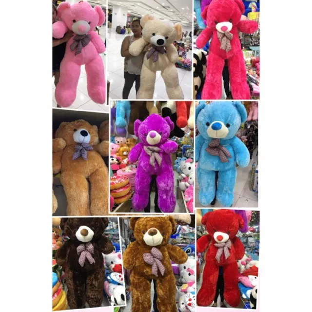 Teddy bear Stuff toy human size 5ft or 130cm | Lazada PH