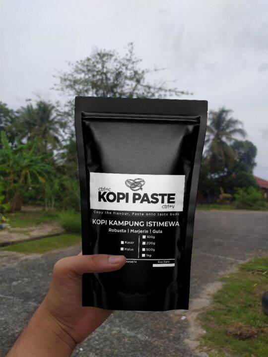Kopi Kampung Robusta [Kopi Paste] [Made in Malaysia] [200gm] | Lazada