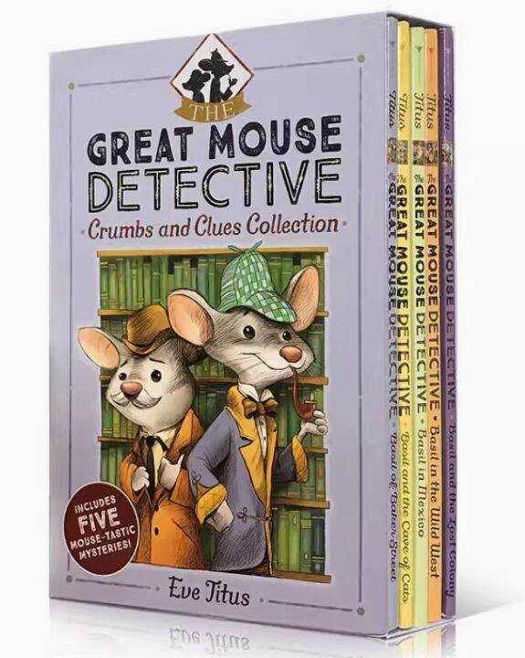 The Great Mouse Detective Crumbs and Clues Collection (5 Books ...
