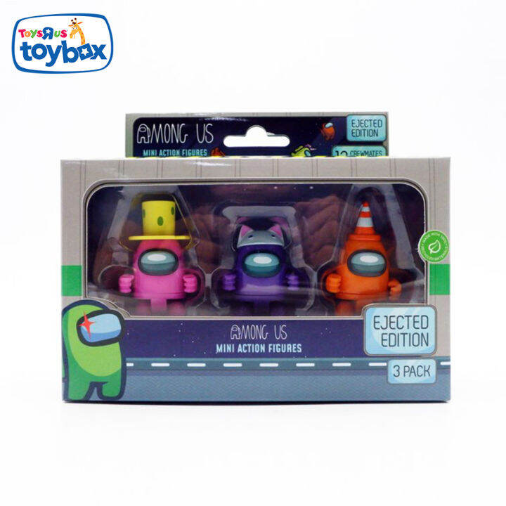 Among Us Crewmate Figures Ejected Edition (Pink, Purple, Orange ...