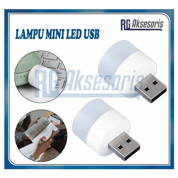 Lampu LED mini usb portable lampu tidur penerangan usb night bulat Kecil | Lazada Indonesia