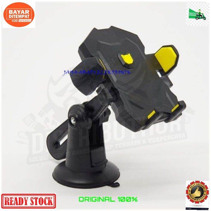 J333 CAR MOBIL TEMPAT HANDPHONE GANTUNGAN HP PEGANGAN MOBILE JEPIT SOFT TUBE MOBIL KACA ...