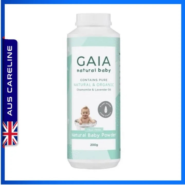 Gaia Natural Baby Powder 200g | Lazada