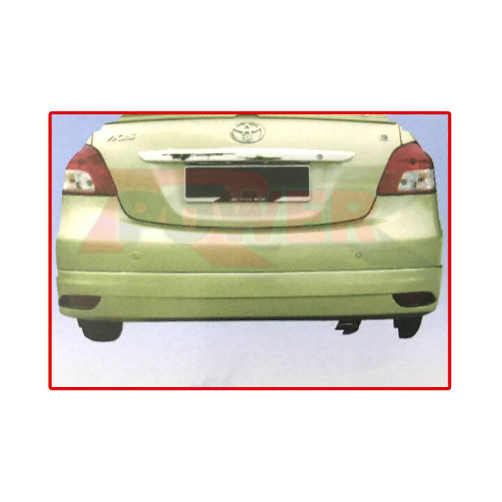 Toyota Vios Second Generation (2008) C-ONE Style Rear Back Bumper Skirt ...