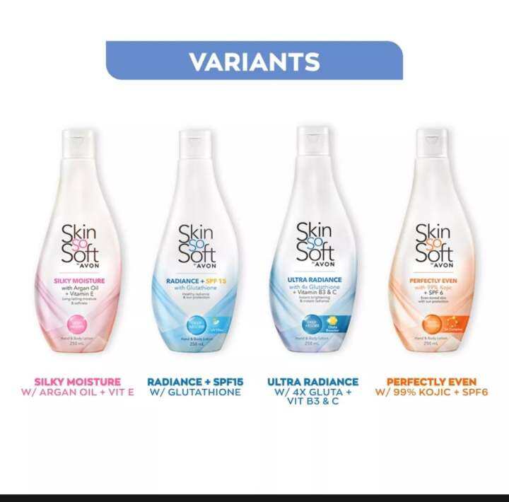 Avon Toiletries ~ SSS Skin So Soft Avon Hand and Body Lotion 250ml ...