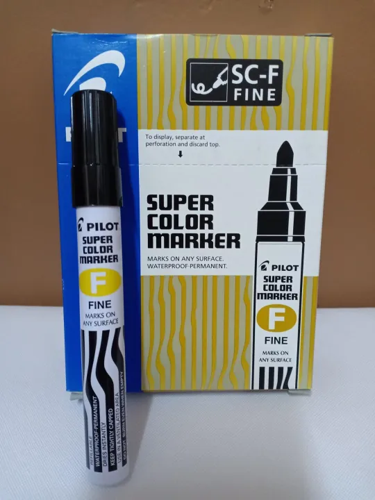 Pilot Permanent Marker (FINE,BROAD) | Lazada PH