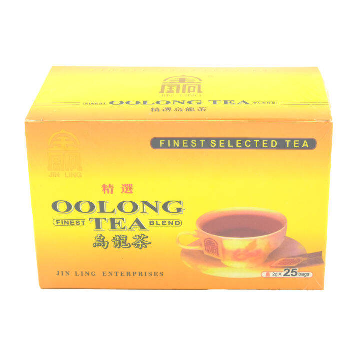 Jin Ling Finest Oolong Tea Blend (25 Tea Bags) 乌龙茶 | Lazada PH