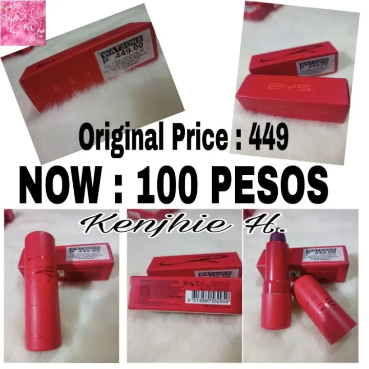 Lipstick For Only 100 Pesos From 449 Pesos Good Quality With Price Tag ...