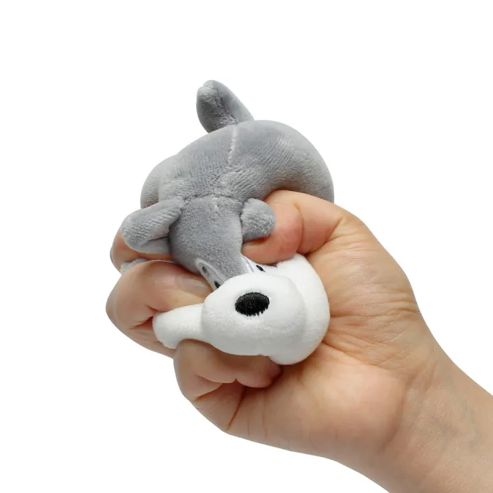 MOCHI TOWN Husky Dog Squishy Stress Relief Ball Relaxable Squeezable ...