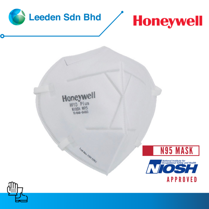 HoneyWell H910 Plus N95 Mask Particulate Respirator (NIOSH-Approved) by Leeden Sdn Bhd | Lazada