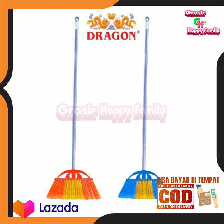 Sapu Manila Dragon / Sapu Lantai / Sabu Nilon / Sapu Warna | Lazada ...