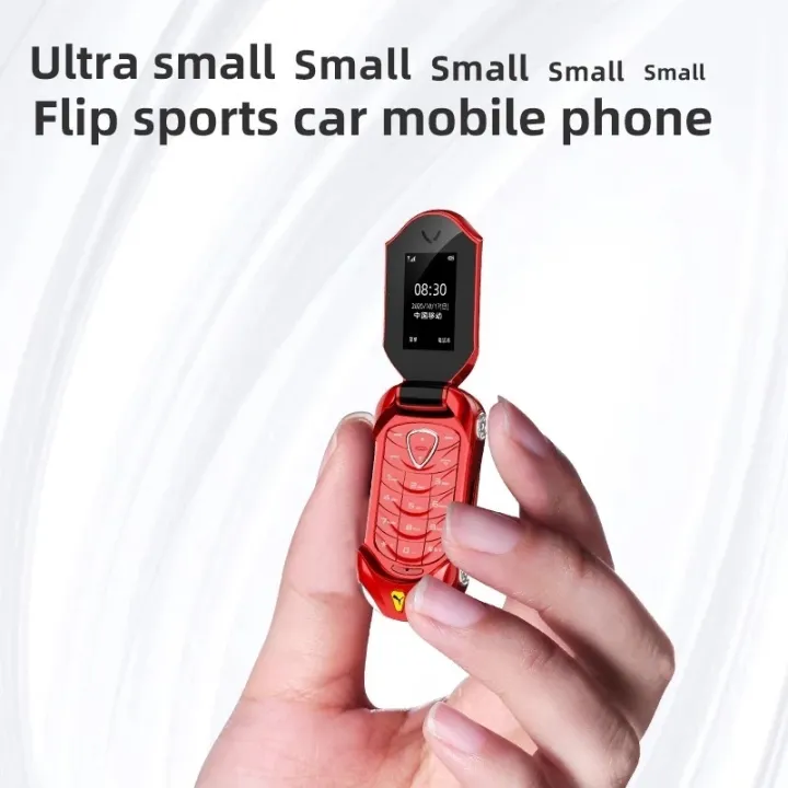 Ulcool F18 Fashion Small Mobile Phone Companion Dialer Mini Car Model ...