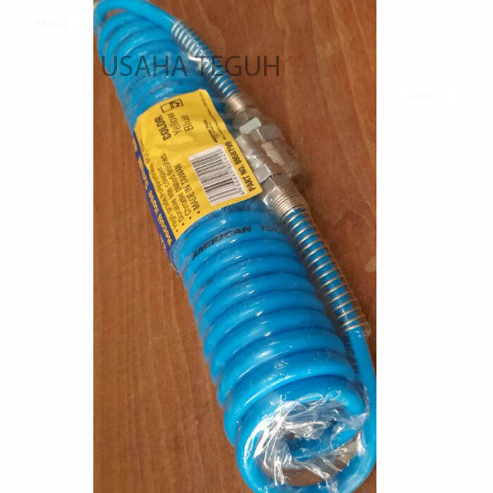 Selang Angin Spiral / Recoil Hose PU 4 meter American Tool 8958799 ...