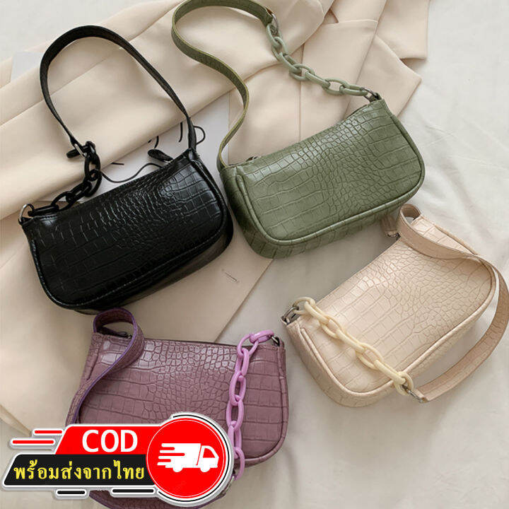 unlimitedshop(UN1287) กระเป๋าสะพายไหล่PUมีลายกระเป๋าสะพายไหล่กระเป๋าถือ ...