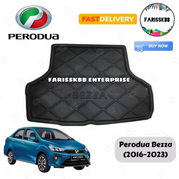 PERODUA BEZZA 2016-2022 2023 REAR CARGO TRUNK REAR BOOT CARPET REAR NON ...