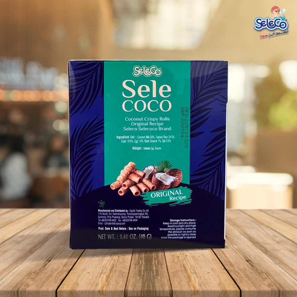 ของหวานเทศกาลและงานรื่นเริง Seleco Selecoco ทองม้วนกรอบ (C - ช้อปปิ้ง ...