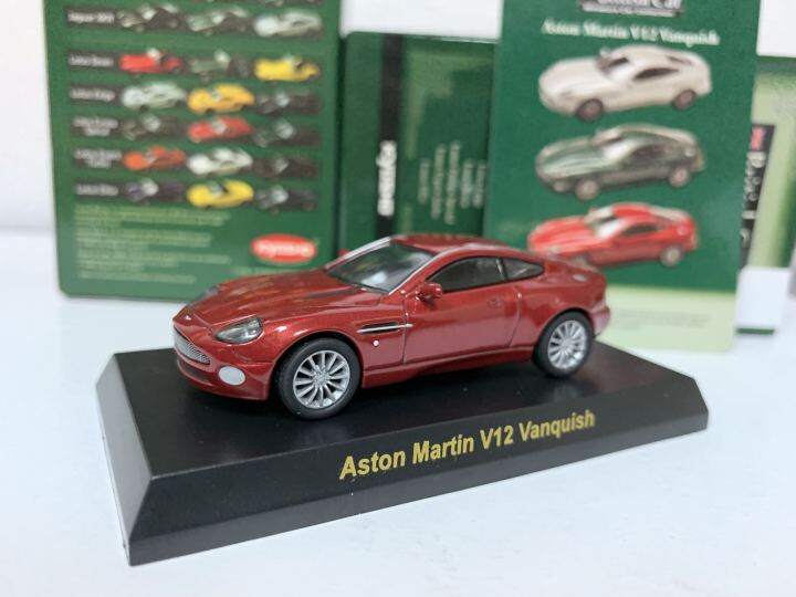 ของเล่นโมเดลตกแต่งรถโลหะผสมหล่อจากงานแข่งรถ F1 1/64 KYOSHO Aston Martin ...
