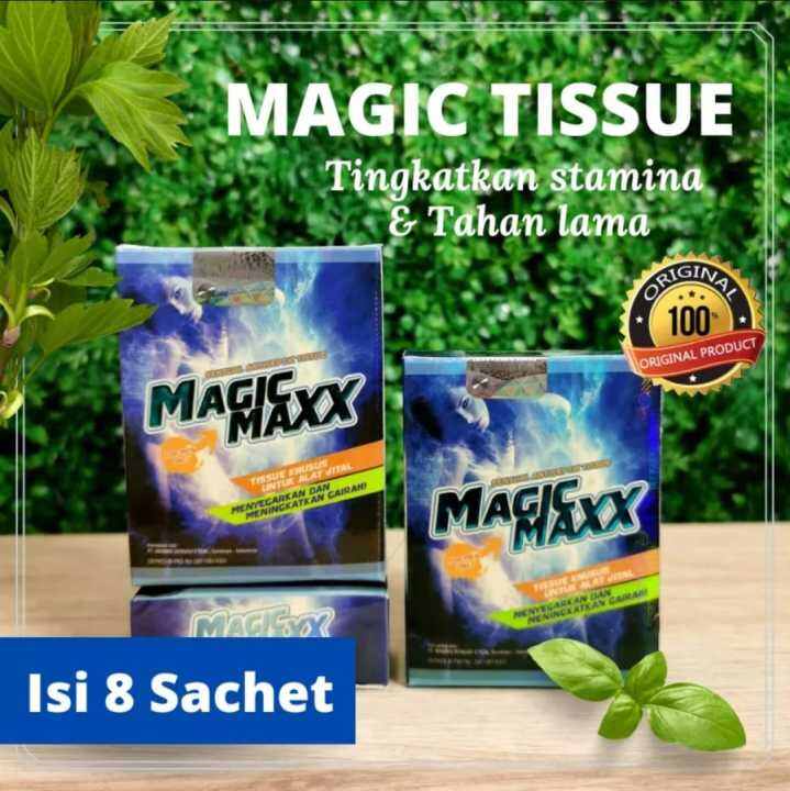 Tisu Magic Max ~ Tisu Antiseptik Isi 8 Pcs ~ Magic Maxxx | Lazada Indonesia