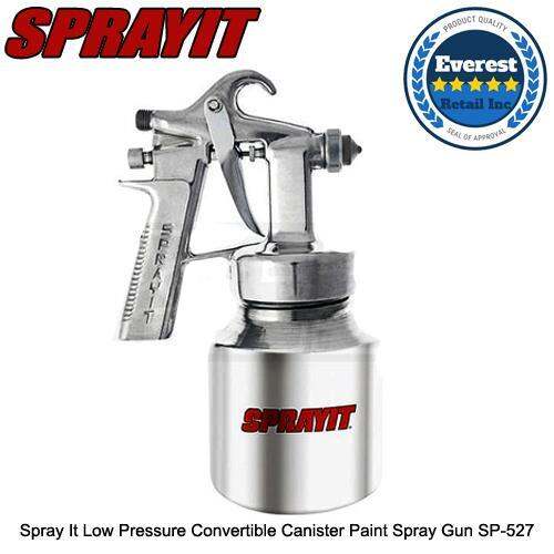 Spray-It Low Pressure Convertible Canister Paint Spray Gun Mod. 527 ...