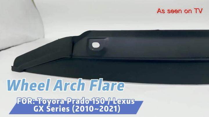 Set2Pc Rear Door Wheel Arch Protector Fender Flares Splash Guards Mud ...