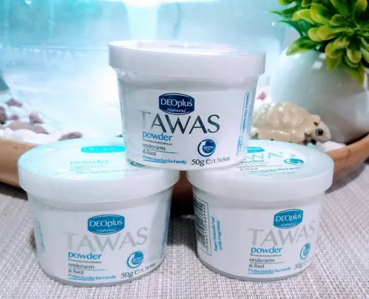 DeoPlus Tawas Powder for Underarm & Foot (50g) | Lazada PH