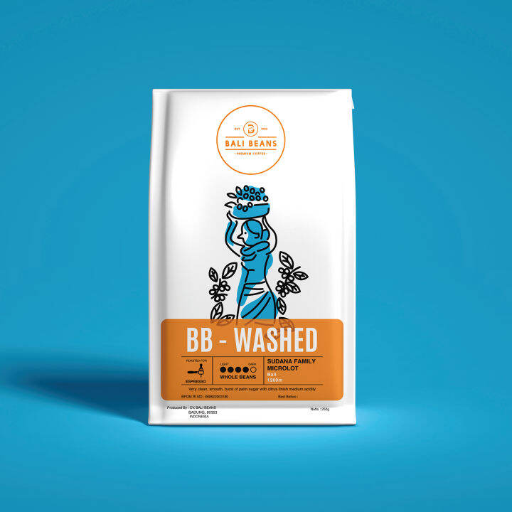Arabica Bali Beans Fullwashed coffee 250g | Lazada Indonesia