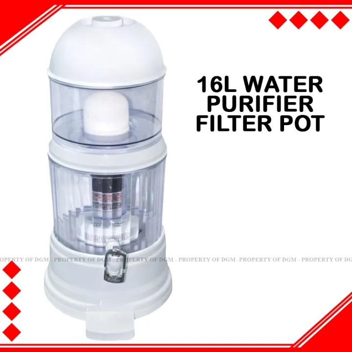 Global Water Purifier Filter Pot 16L 7 stages | Lazada PH