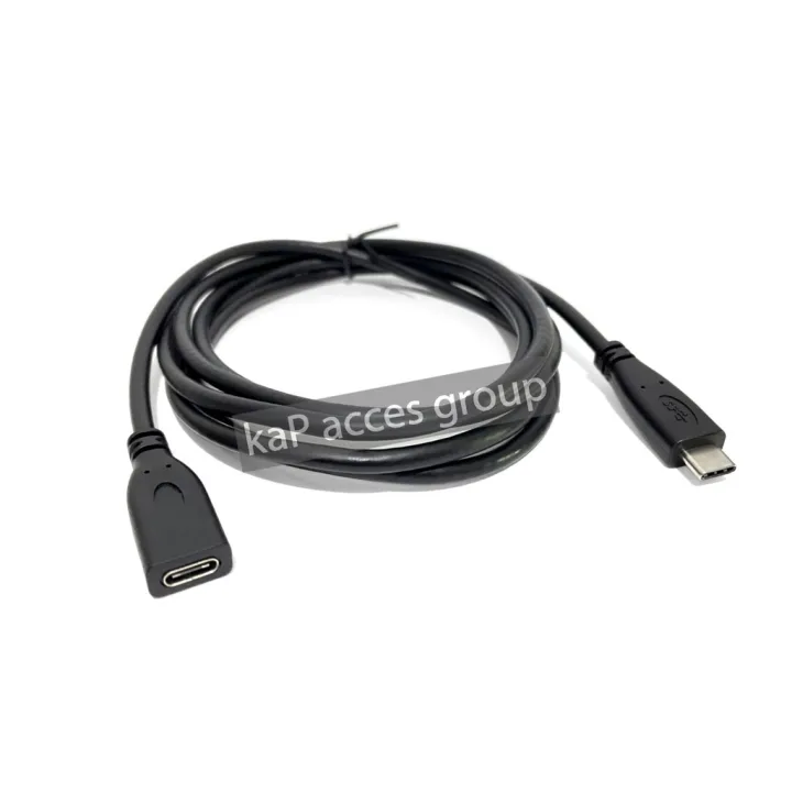 ส่งฟรีSuperSpeed USB Type C 3.1 10Gbps สายต่อยาว แบบ ผู้ / เมีย ความยาว ...