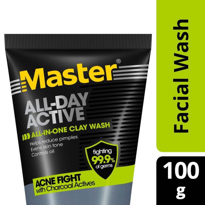 Master All-Day Active Clay Wash Acne Fight 100g | Lazada PH