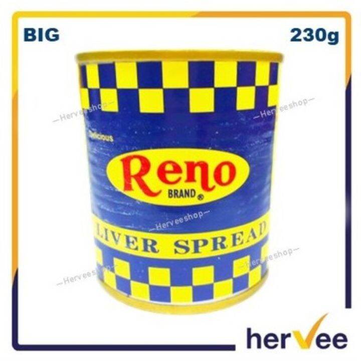BIG RENO LIVER SPREAD 230g YOUR FAVORITE MADE EVEN BIGGER | Lazada PH